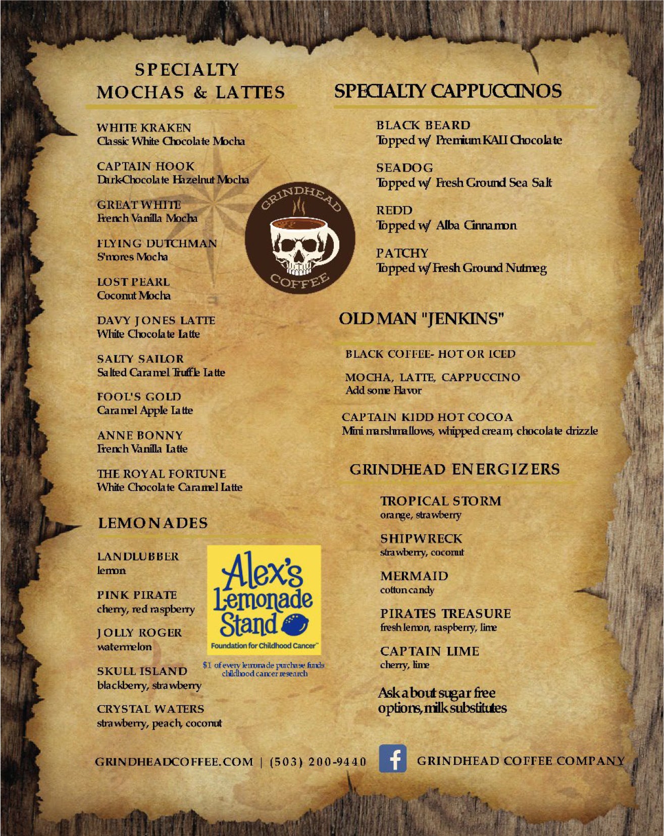 A-Frame Sign Menu – GrindheadWholesale